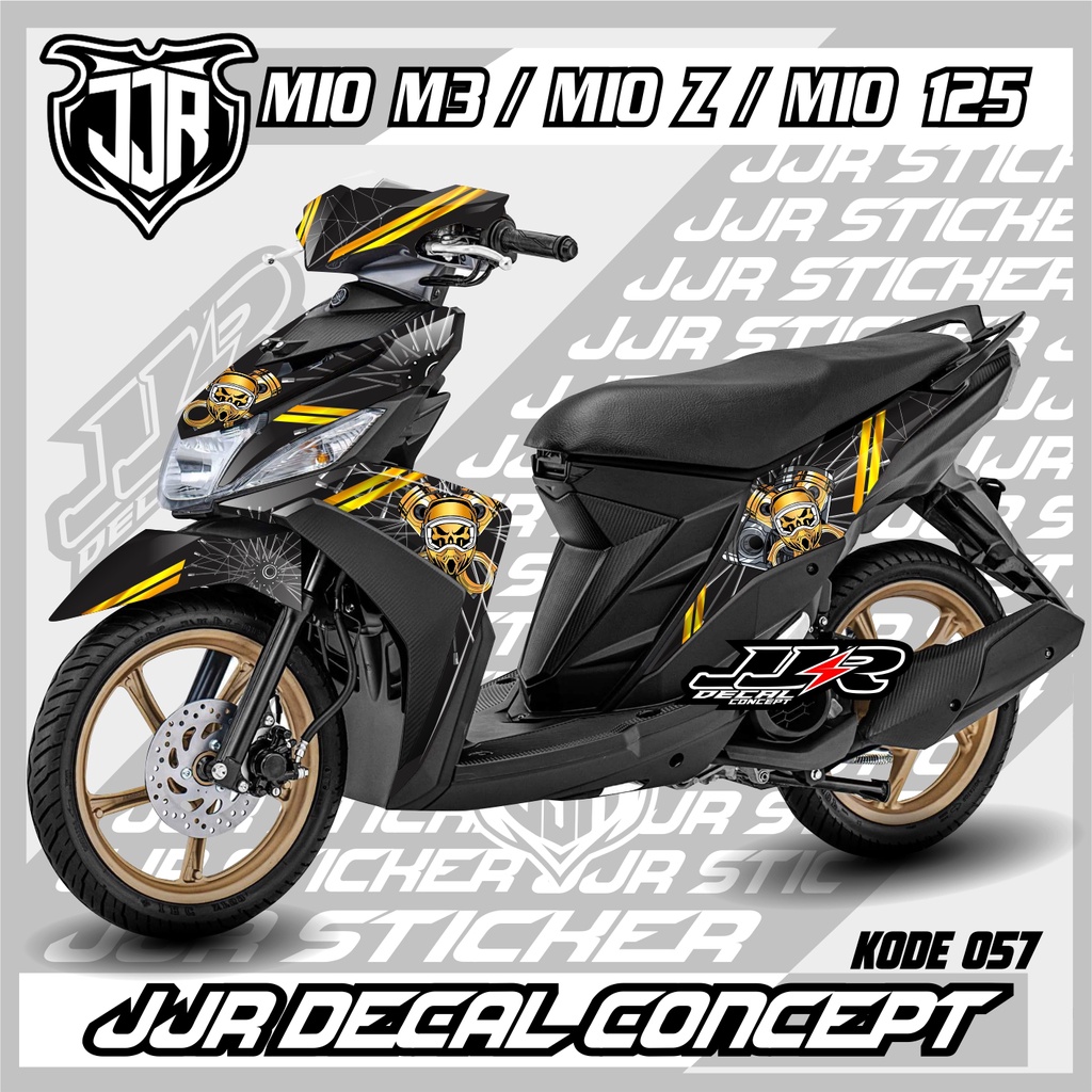 Jual STIKER FULL BODY YAMAHA MIO M3-MIO Z-MIO 125 Grafis Racing KODE ...