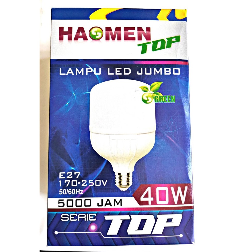 Jual Lampu Led Jumbo/lampu led tbulb/merek Haomen Star 5w/10w/15w/20w/30w | Shopee Indonesia