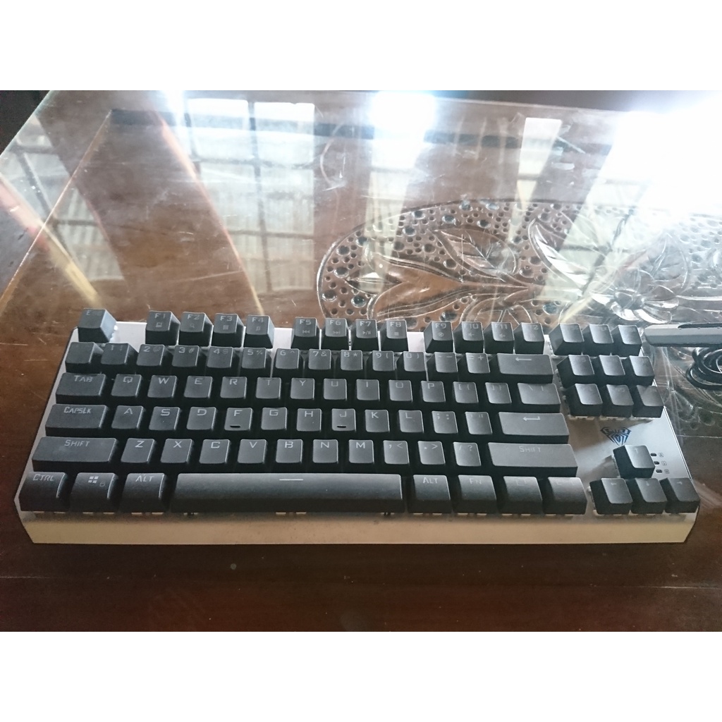 Jual Keyboard Gaming Mechanical AULA F-2067 TKL - K-RGD Blue Switch-New ...