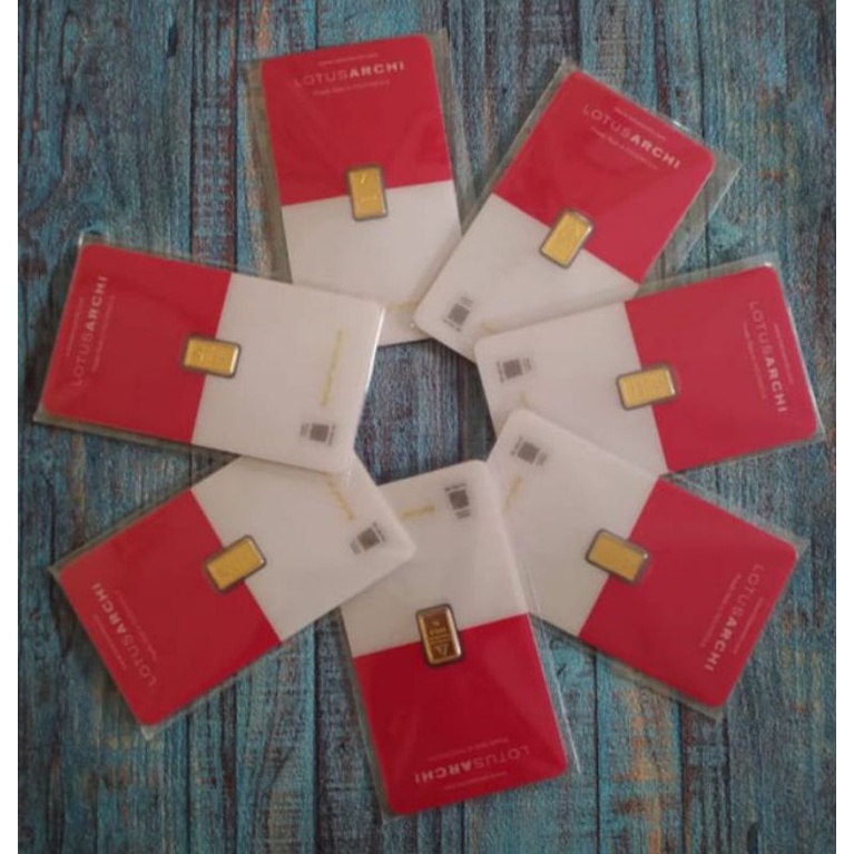 Jual DOMPET LOTUS ARCHI MERAH PUTIH | Shopee Indonesia