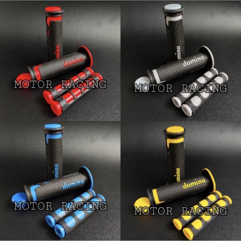 Jual PAKET SUPER HEMAT! HANDGRIP DOMINO SHARK PLUS KARET HANDLE REM ...