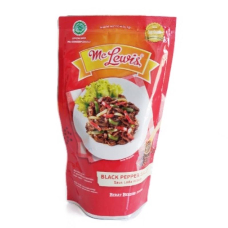 Jual Mc Lewis Saos Blackpapper 310g | Shopee Indonesia