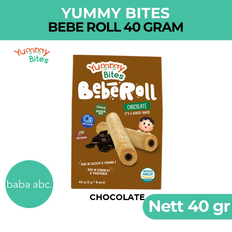 Jual Yummy Bites Bebe Roll Beberoll 40 gram 9 mo+ (9 bulan keatas ...