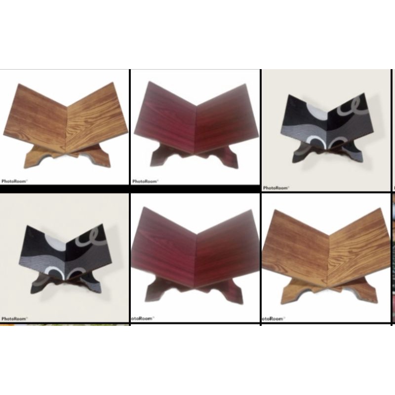 Jual Rekal Qur'an motif kayu jati / Rehal Qur'an / Rekal | Shopee Indonesia