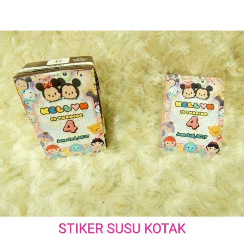 Jual STIKER LABEL SUSU KOTAK HAPPY BIRTHDAY ULANG TAHUN ANAK FREE ...