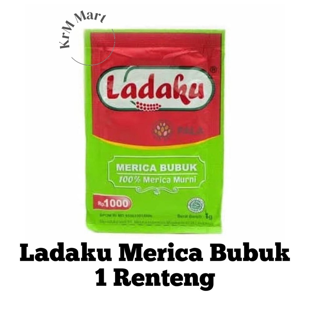 Jual Ladaku Merica Bubuk 1 renteng renceng isi 12 sachet | Shopee Indonesia