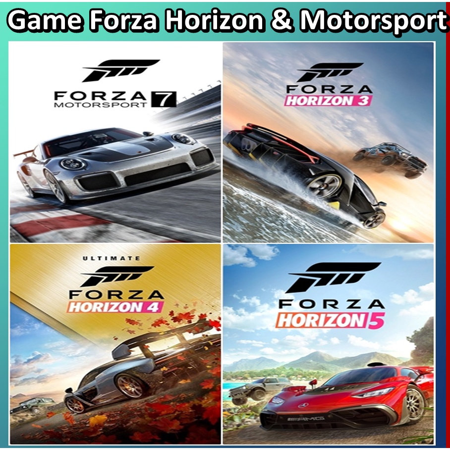 Jual Forza Horizon & Motorsport Full DLC Game untuk PC Laptop | Shopee ...
