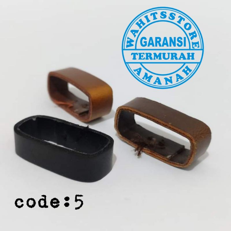 Jual Ring Loop ikatan Tali Jam Tangan Kulit 22mm 24mm | Shopee Indonesia