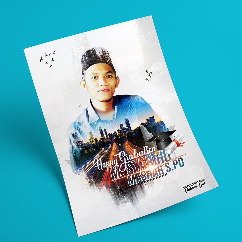 Jual EXCLUSIVE !! Jasa Desain | Edit Foto | Kado Wisuda | Kado ...