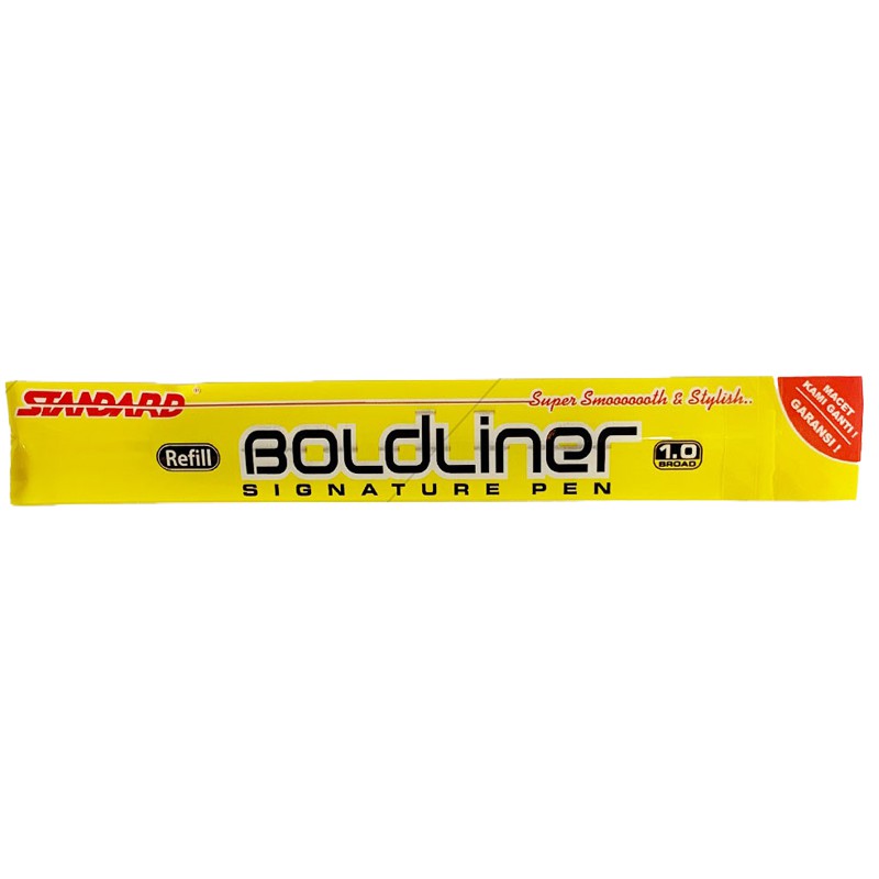 Jual Isi Pen Gel STANDARD Bold Liner Signature Pen 1.0 / Refill Pulpen ...