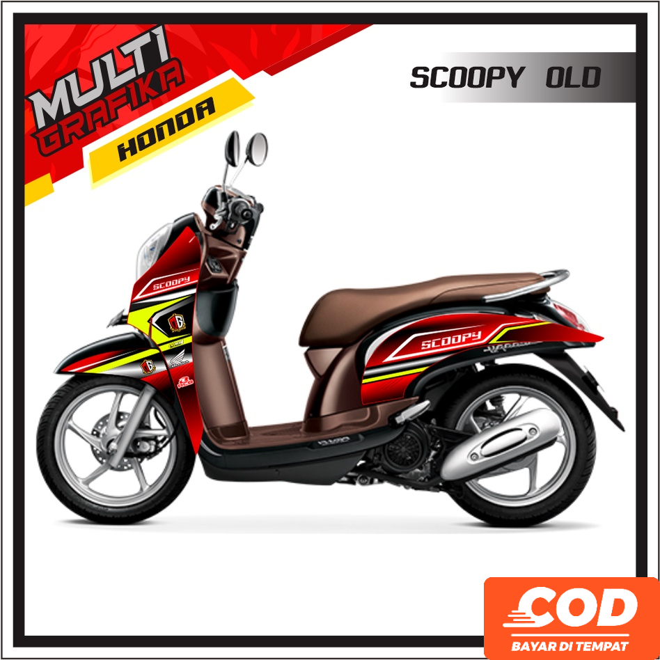 Jual Stiker Sticker scoopy Decal Striping Motor Scopy 2009 2010 2011 ...