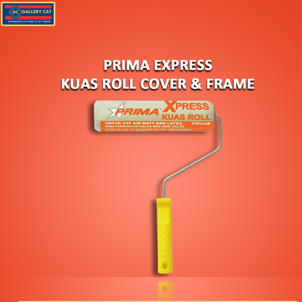 Jual TERMURAH HARGA GROSIR 100% ASLI PRIMA EXPRESS ROLLER COVER & FRAME 230MM | Shopee Indonesia