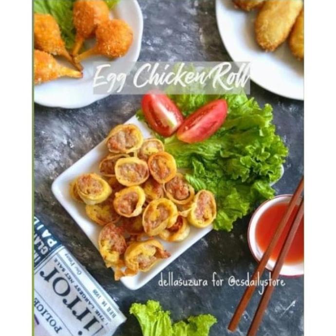 Jual MAKANAN BEKU / EGG CHICKEN ROLL NON COD | Shopee Indonesia