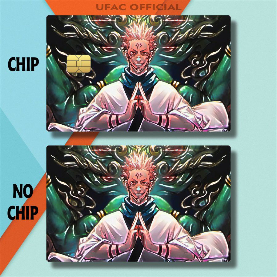 Jual STICKER ATM CARD ANIME JUJUTSU KAISEN HOLOGRAM OWN93/ZZK3M/ STIKER ...