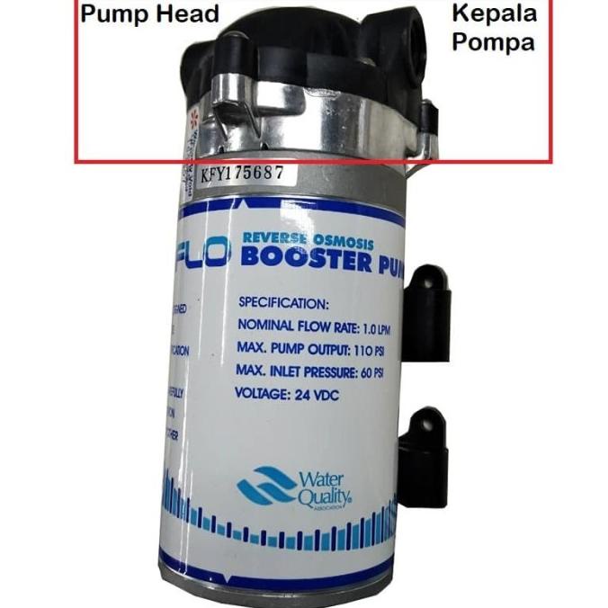 Jual Kemflo 24V Ro Booster Pump Head Kepala Pompa Ro | Shopee Indonesia