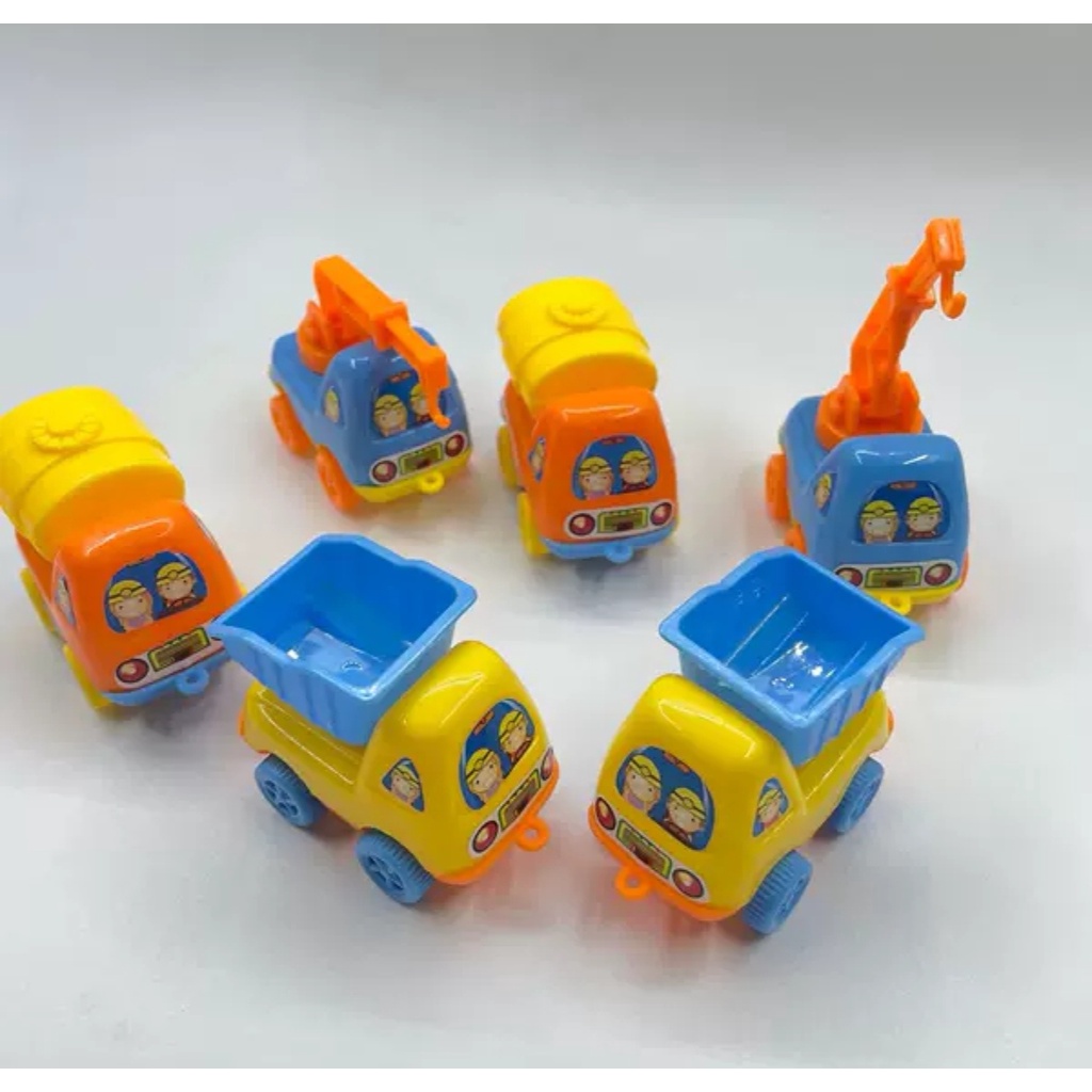 Jual (130PC = 1KG) MAINAN MOBIL KONTRUKSI KONTRAKTOR PB 034 TRUK PROYEK ...