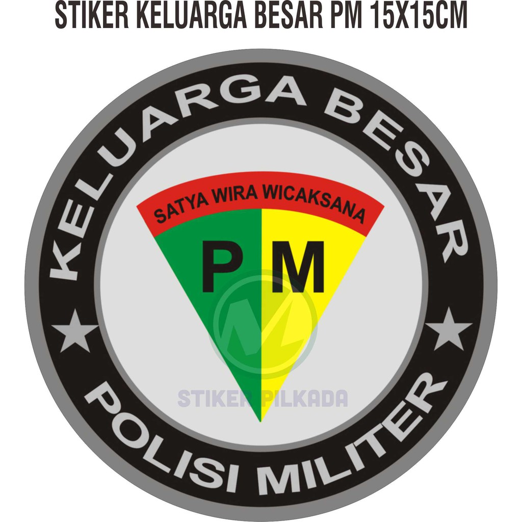 Jual STIKER VINYL KELUARGA BESAR PM BULAT | Shopee Indonesia