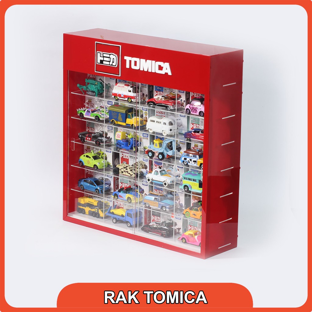 Jual Rak Tomica Akrilik Box In Header Edition - Isi 24 | Shopee Indonesia