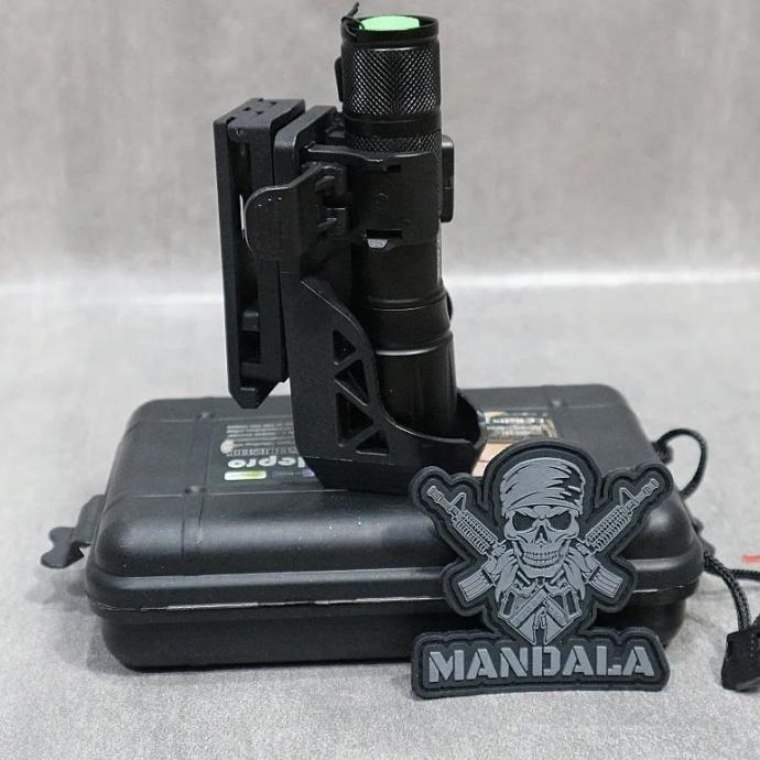 Jual Holster Senter Tactical / Satu Set Holster Dan Senter Tactical ...