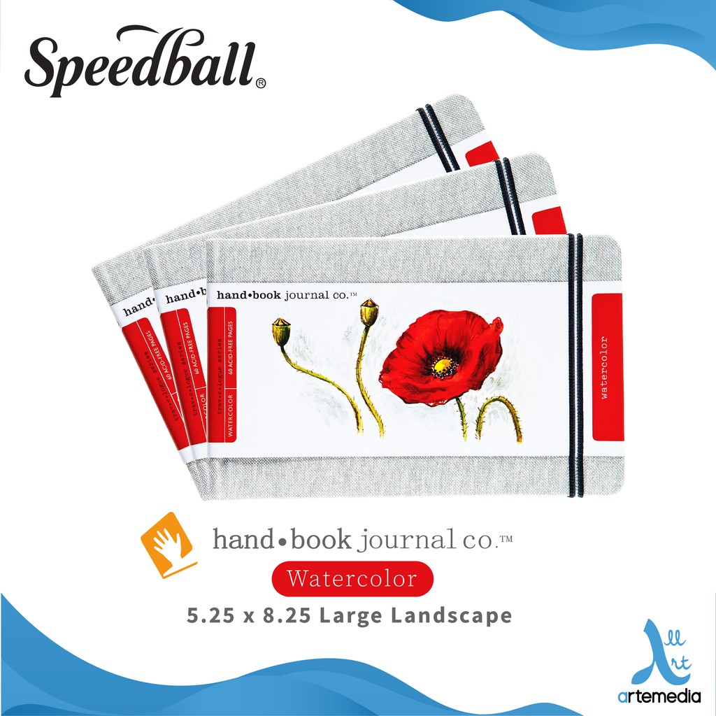 Jual Speedball Watercolor Journal Hand Book Large | Shopee Indonesia