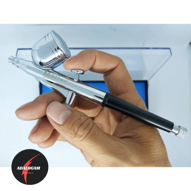 Jual Air Brush Kit Pen Paint Spray Gun Spet Lukis 7cc ABS130 Airbrush ...