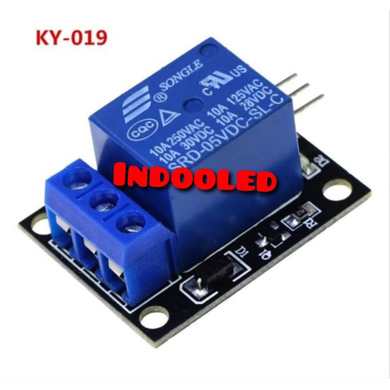 Jual Modul Relay 5 V KY-019 channel 1 | Shopee Indonesia