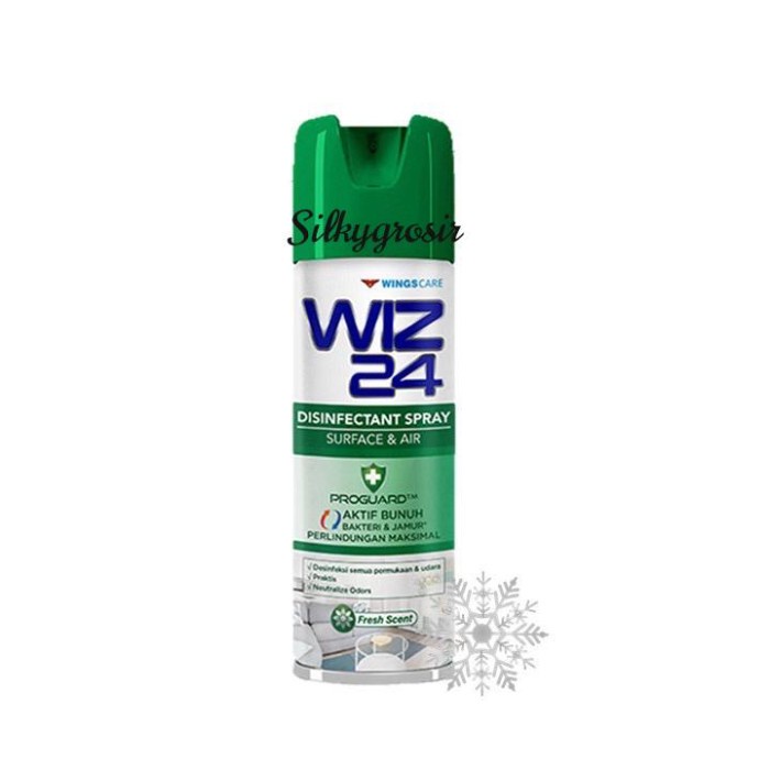 Jual Cleaner-Contact- Wiz 24 Aerosol Disinfectant Spray - Surface & Air ...