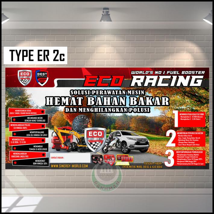 Jual Spanduk / Banner | Eco Racing Indonesia | Ukuran 2M X 1M | Shopee ...