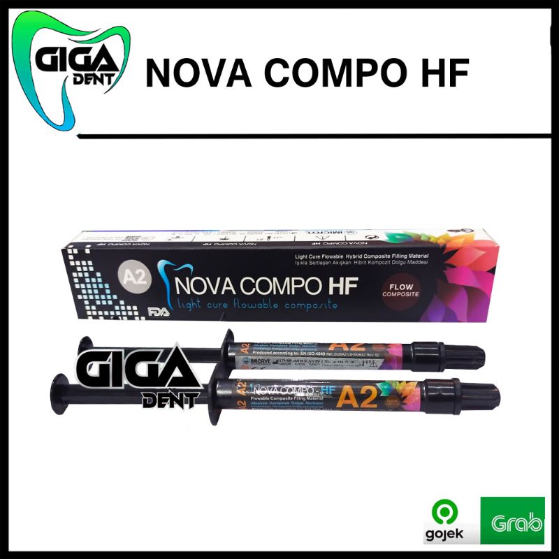 Jual COMPOSITE FLOW NOVA COMPO FLOWABLE HF ( HIGH FLOW ) IMICRYL | Shopee Indonesia
