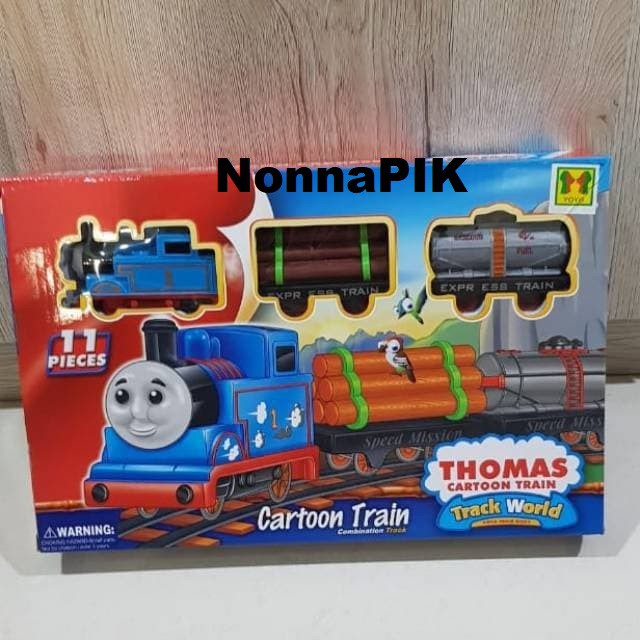 Jual Cartoon Train Happy Toys Set / Mainan Bayi Kereta Api Gerak Nyala | Shopee Indonesia