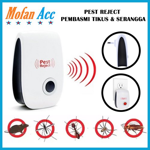 Jual Riddex Pest Repeller Merah Aid Plus Control / Alat Pengusir Tikus ...