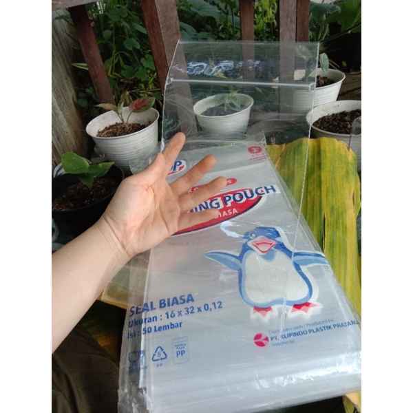 Jual Standing Poch PACK Seal Biasa ukuran kecil - besar | Shopee Indonesia