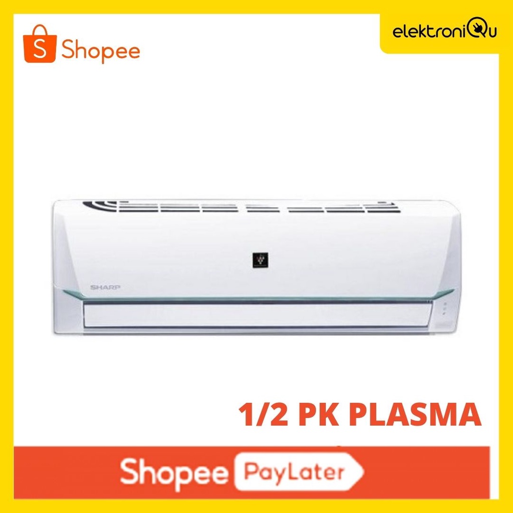 Jual AC SPLIT SHARP AH-AP5SSY 1/2 PK PLASMACLUSTER ( UNIT SAJA ) | Shopee Indonesia