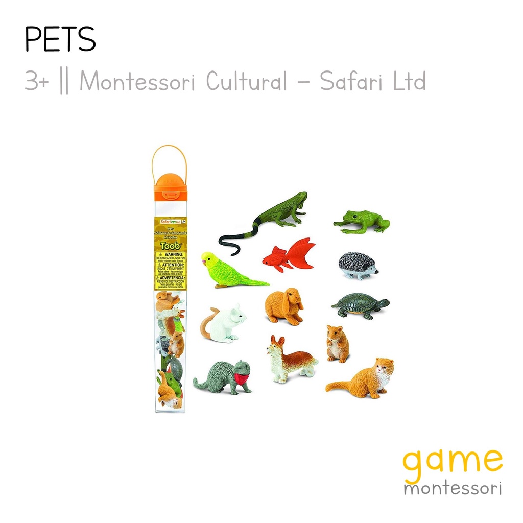 Jual Safari Ltd Pets Toob with Cards | Shopee Indonesia