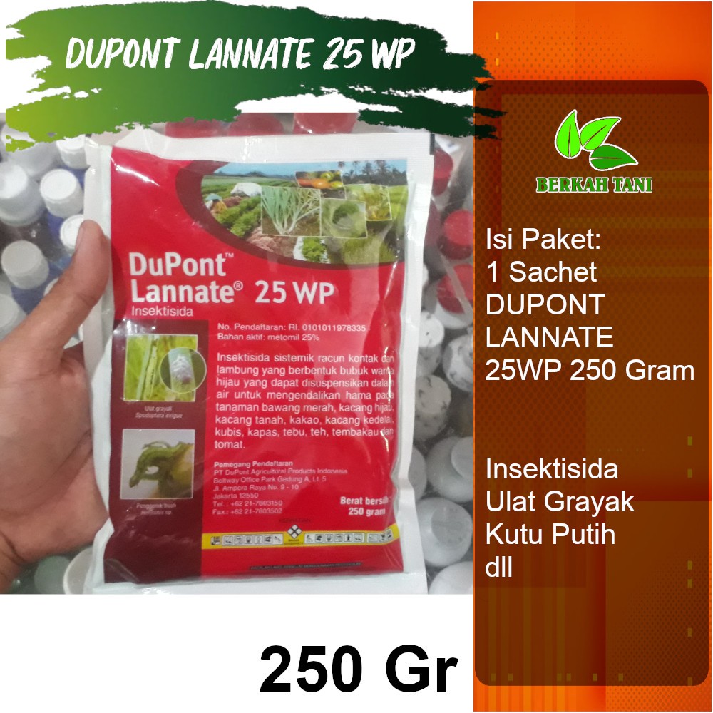 Jual Lannate 250 Gram Lannate Merah Obat Hama Ulat Grayak | Shopee ...