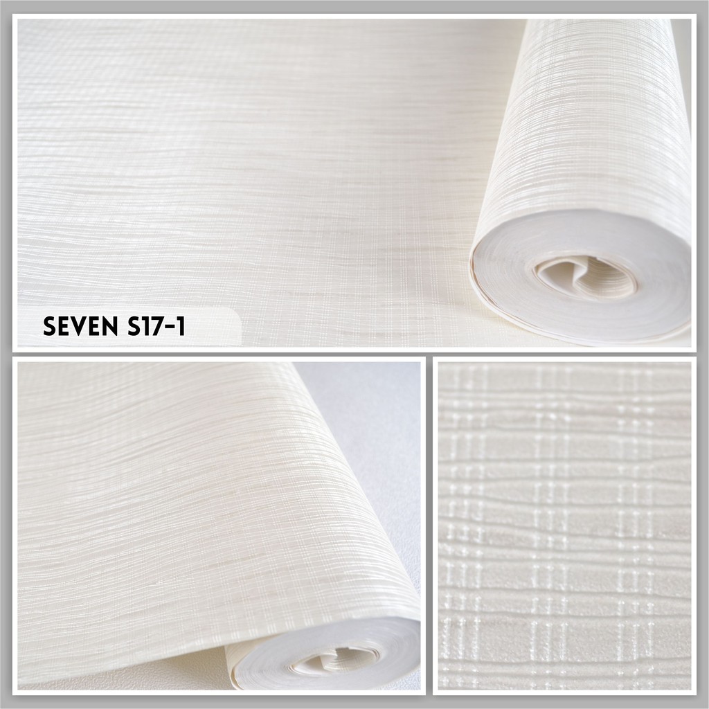 Jual Wallpaper Motif Polos Seven S17 / Wallpaper dinding ukuran 50cm x ...