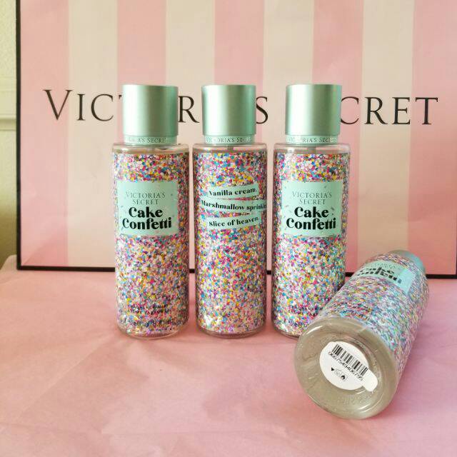 Jual PARFUM VICTORIA SECRET CAKE CONFETTI FRAGRANCE BODY MIST [250ML ...