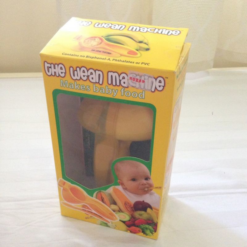 Jual the wean machine alat penggiling makanan bayi (preloved) | Shopee ...