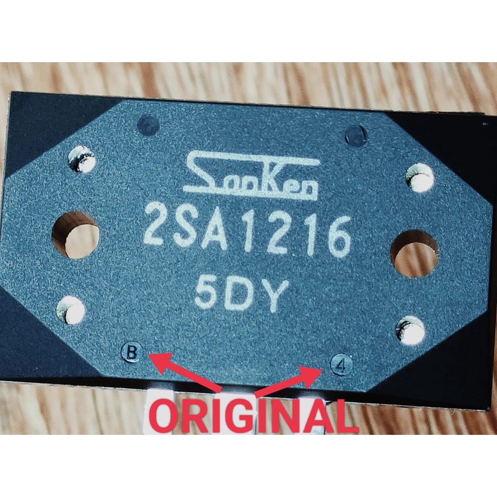 Jual TRANSISTOR FINAL SANKEN C2922 A1216 5DY ORIGINAL | Shopee Indonesia