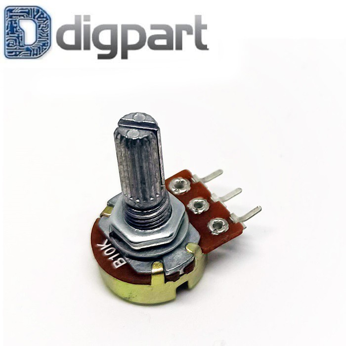 Jual Potensio Potensiometer B10K Mono | Shopee Indonesia