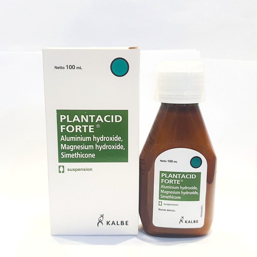 Jual Obat maag /asam lambung - Plantacid Forte sirup 100 ml | Shopee ...