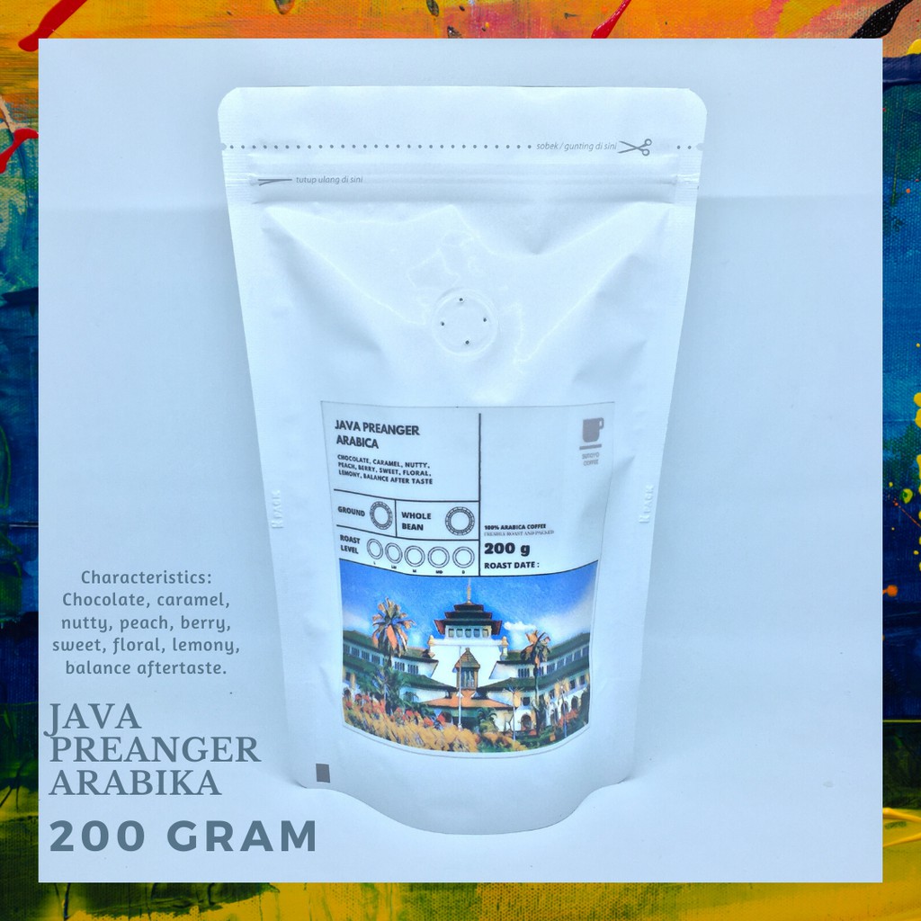 Jual SUTOYO COFFEE Kopi Arabika Java Preanger 200 Gram | Shopee Indonesia