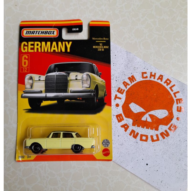 Jual matchbox mercedes benz 220 se kuning 2022 | Shopee Indonesia
