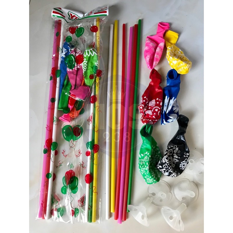 Jual Stik Balon Set isi 6set | Shopee Indonesia