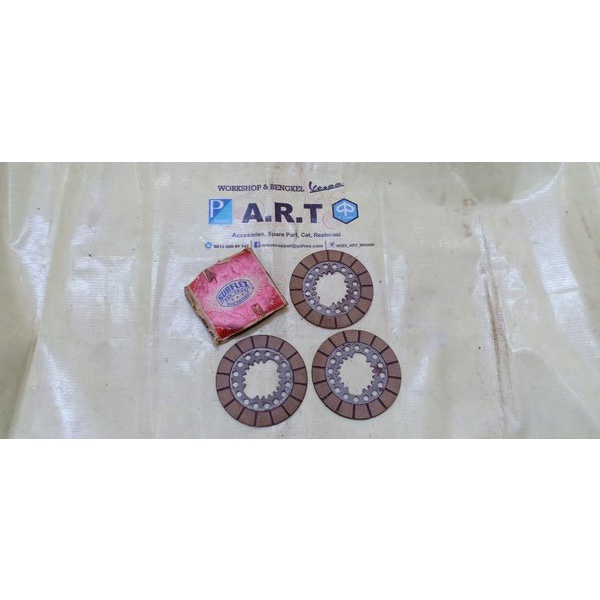 Jual kampas kopling Vespa 50an tipe VN VL VB acma douglas merk kondisi baru original | Shopee ...