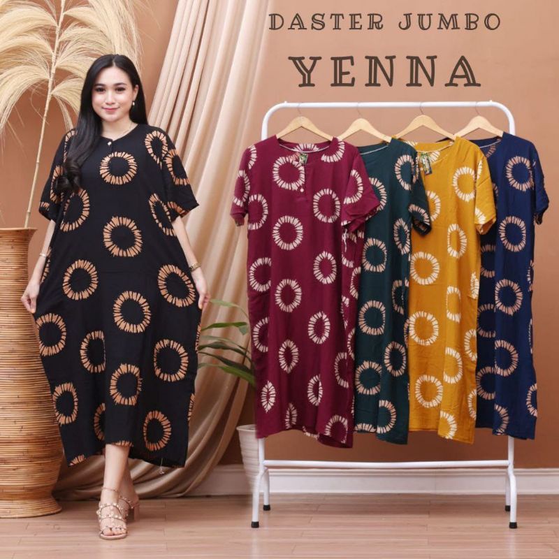 Jual DASTER JUMBO LD 120 CM KANCING DEPAN BUSUI BUMIL BAHAN RAYON ADEM ...