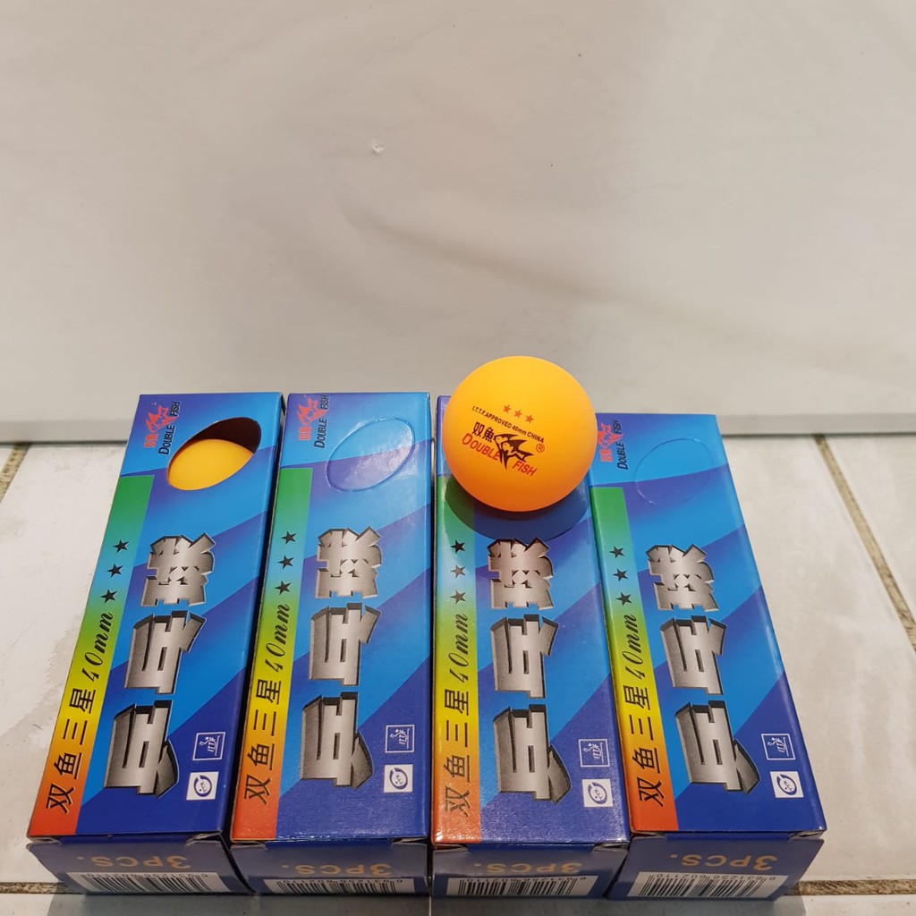Jual [IMPORT] Bola Tenis Meja / Pingpong / Ping pong BUTTERFLY / NITAKU / DOUBLE (DOBLE) FISH ...
