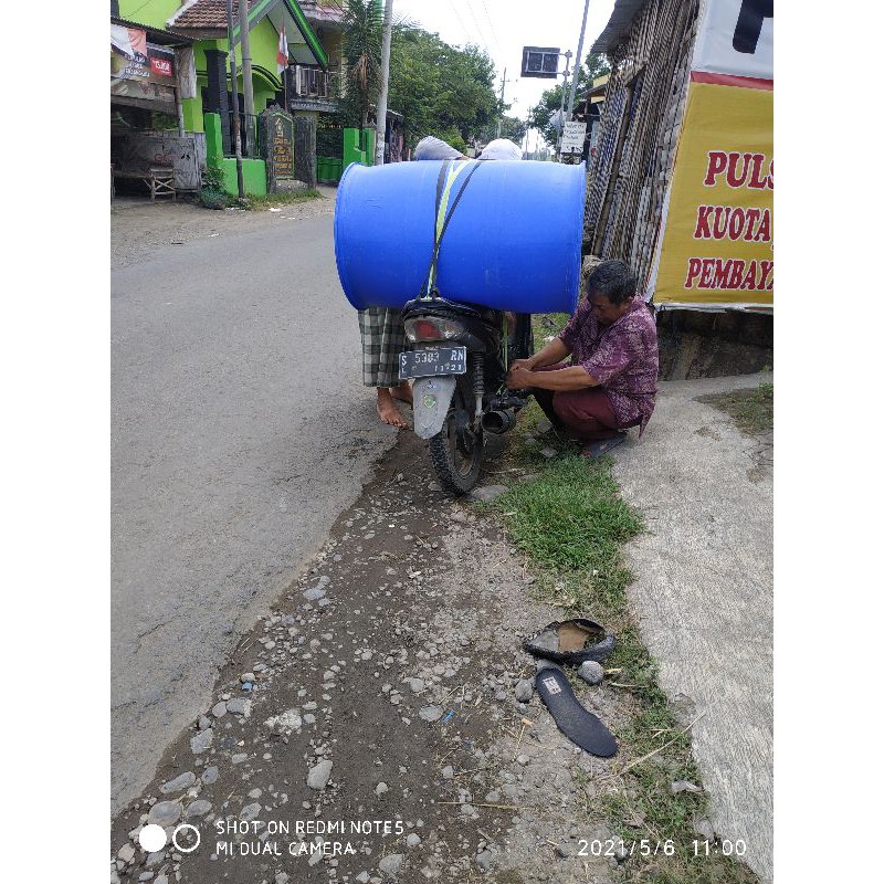 Jual poligen / drum plastik 200 liter | Shopee Indonesia