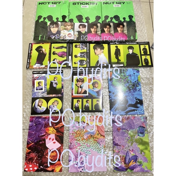 Jual [READY STOCK] [UNSEALED] NCT 127 STICKY VERSION+ POSTER Album ...