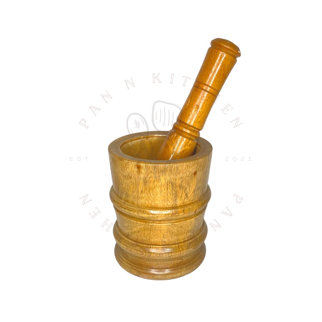 Jual Lumpang Kayu Set / Alat Tumbuk Tradisional / Ulekan / Geprekan 11 ...